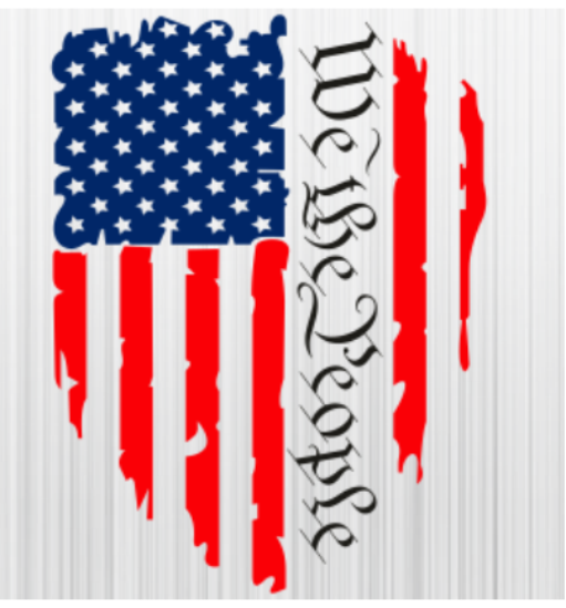 US Flag SVG Cut Files